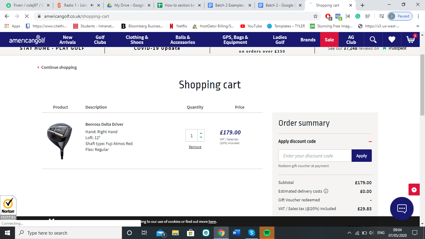 American Golf Discount Codes - 10% Off at MyVoucherCodes!